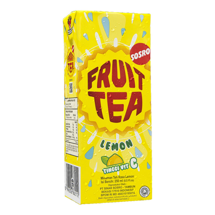 FRUIT TEA Minuman Teh Lemon 250 ml | Lazada Indonesia