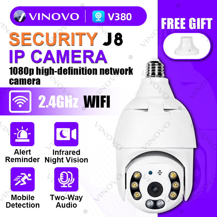 V380 Pro CCTV camera J8 Indoor cctv Wireless WIFI Network Security Two ...
