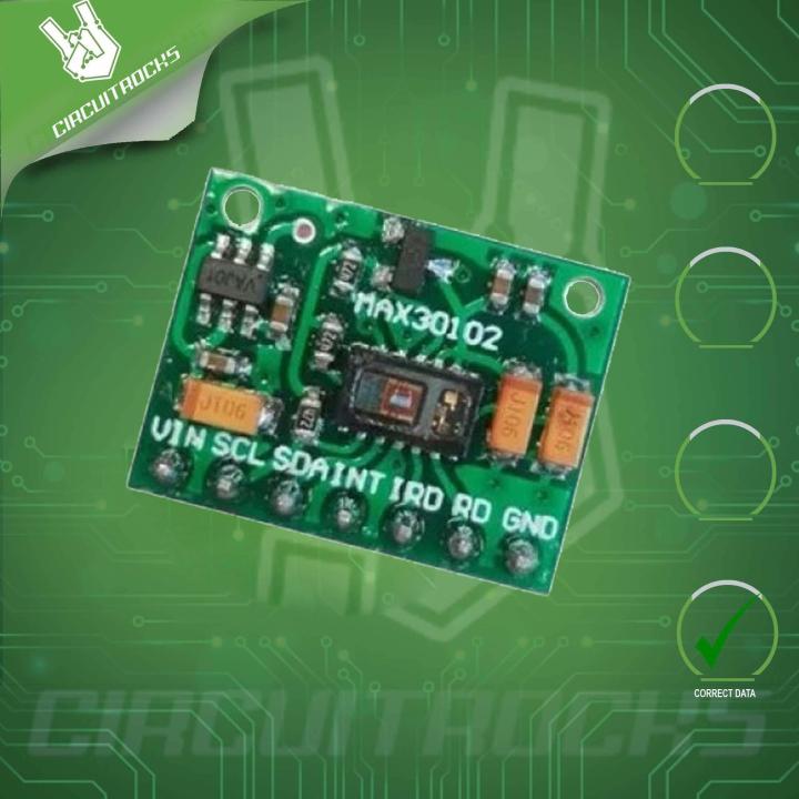 Circuitrocks Pulse Oximeter Heart Rate Sensor Breakout Max30102 Lazada Ph