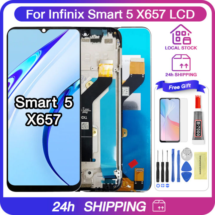 LCD With Frame For Infinix Smart 5 X657 X657C LCD Display Touch Screen ...
