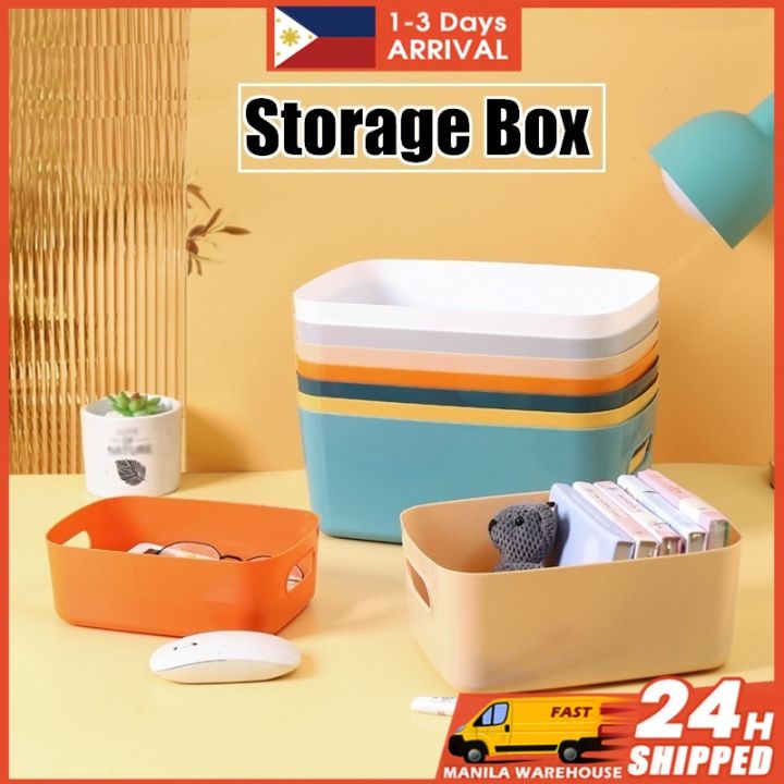 Sundry Storage Basket Student Desktop Snack Storage Plastic Box ...