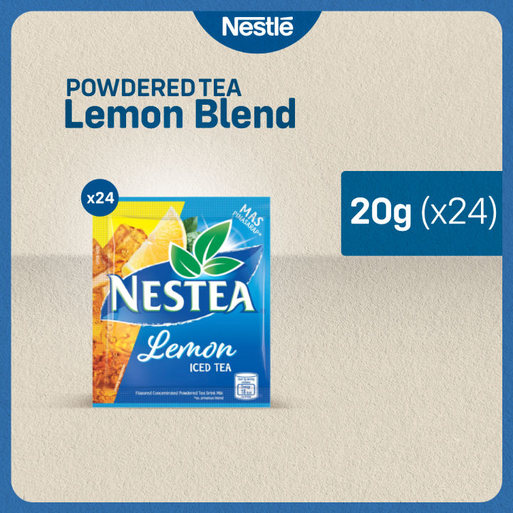 NESTEA Lemon Blend Iced Tea 20g - Pack of 24 | Lazada PH