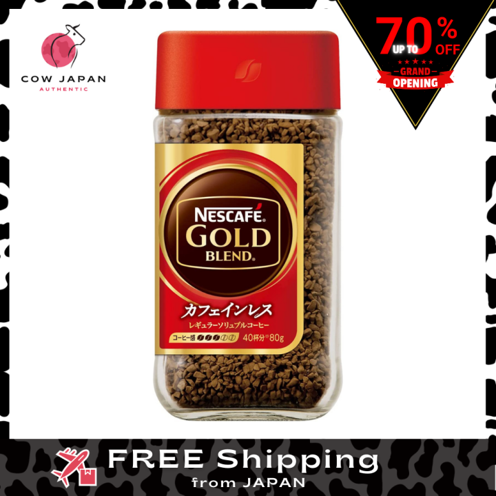 Nescafe Gold Blend Decaffeinated (Glass Bottle - 80g/ Eco & System Pack ...