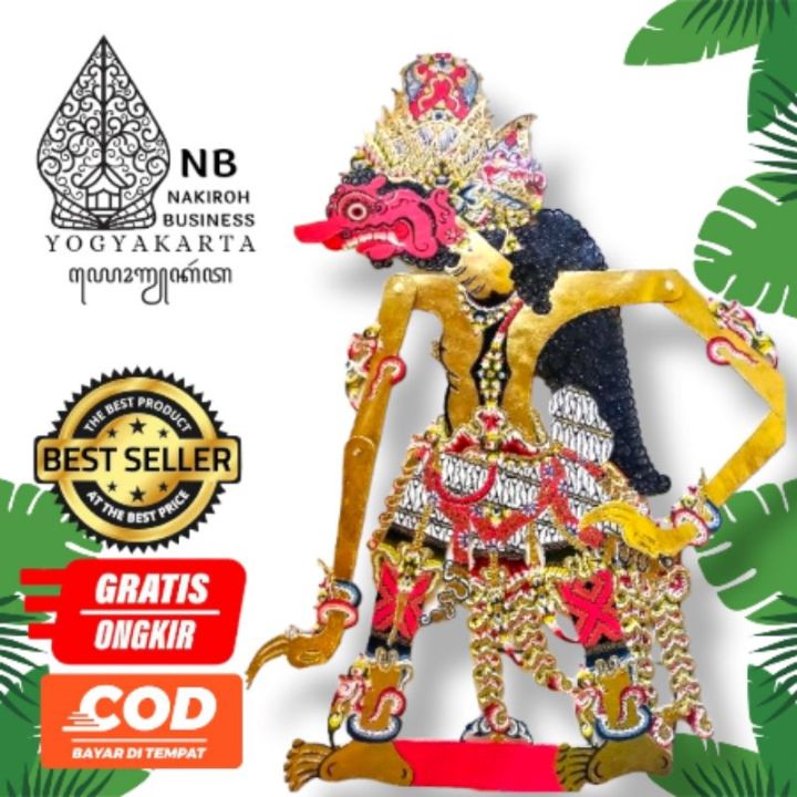 Wayang Kulit Sapi ASLI Raja Sabrangan Ukuran Standar Dalang | Lazada ...