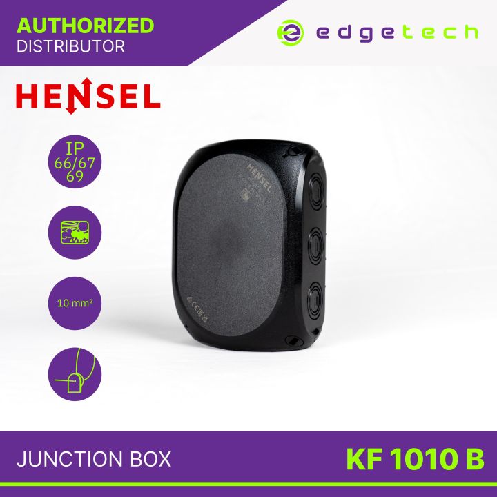 HENSEL KF 1010B JUNTION BOX BLACK | Lazada PH