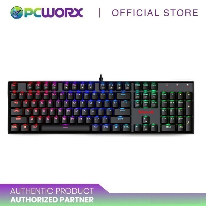 Redragon Mitra K551 RGB Black Mechanical Keyboard | Lazada PH