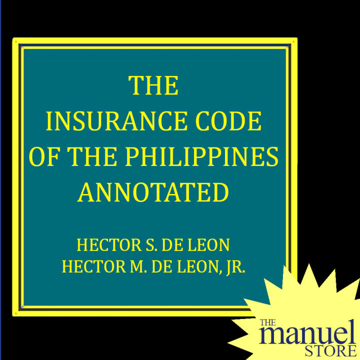 De Leon (2019) - Insurance Code Annotated - Law - by Hector Jr Sr ...