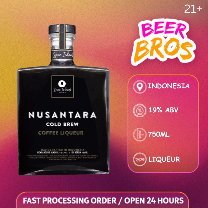 Nusantara Cold Brew Coffee Liqueur 750ml | Lazada Indonesia