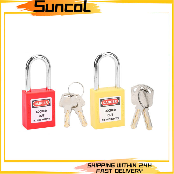 LOTO Padlock 38mm Lockout with Steel Shackle Industry Tools For ...