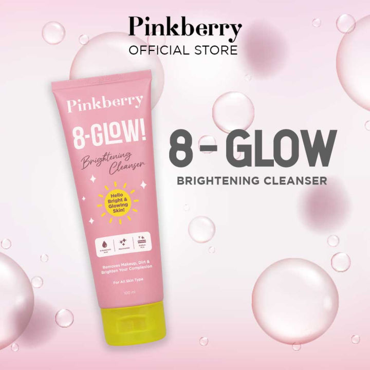 Pinkberry 8 Glow Brightening Cleanser 100 ml | Lazada Indonesia