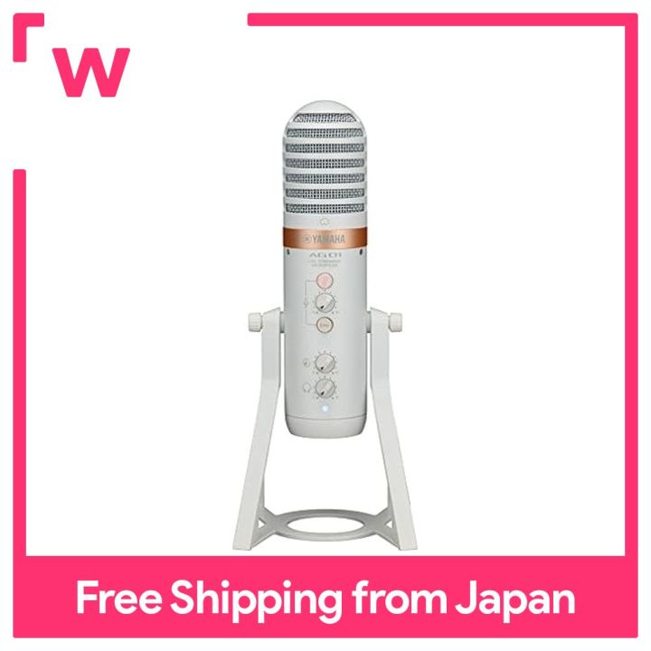 Yamaha Yamaha Live Streaming Microphone Integrated USB Microphone White AG01 W | Lazada PH