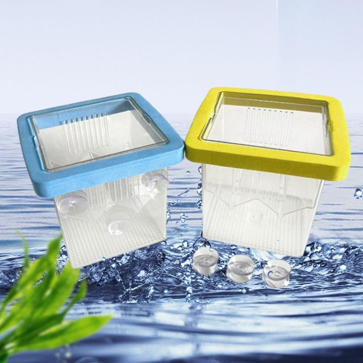 AINACHU Clear Floating Fish Breeding Box Acrylic Square Aquarium Fish ...