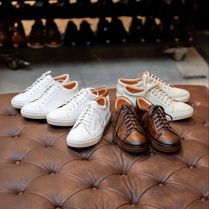 [SN02] Shoesshi รองเท้า Sneaker หนังแท้ | Lazada.co.th