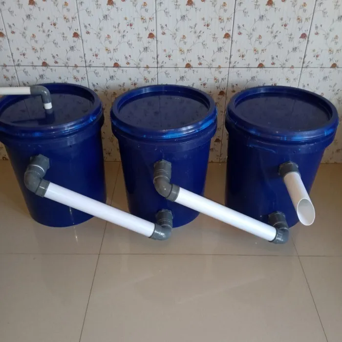 Chamber Filter Kolam Ikan 3 Ember | Lazada Indonesia