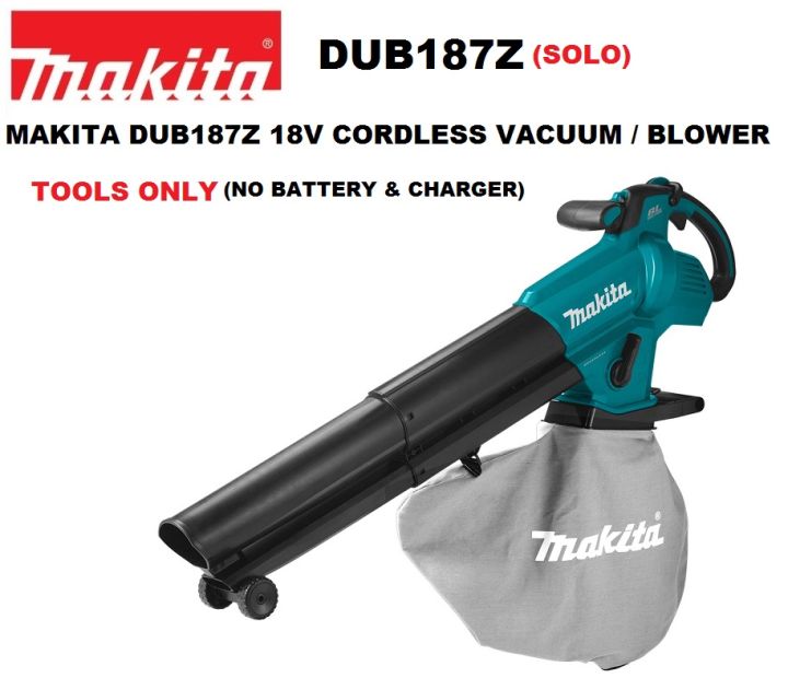 MAKITA DUB187Z 18V LXT BRUSHLESS CORDLESS VACUUM / BLOWER (SOLO) TOOLS ...