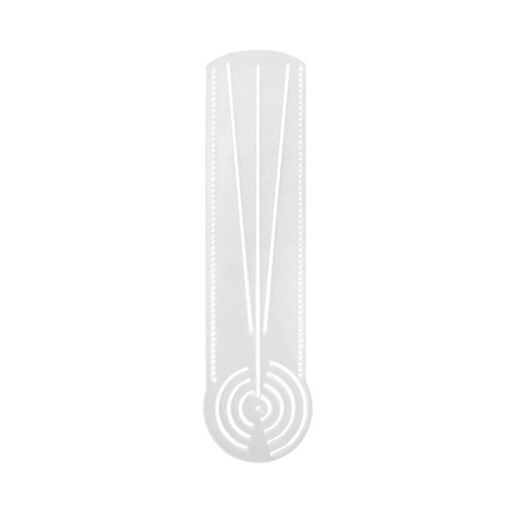 Compact Design Ruler Travel-friendly Drawing Tool Portable Acrylic ...