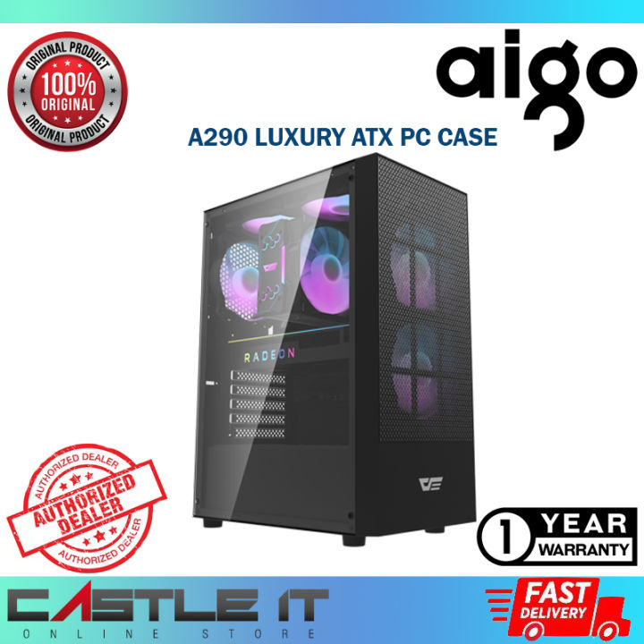 AIGO darkFlash A290 LUXURY ATX PC Case Chassis Casing | Lazada