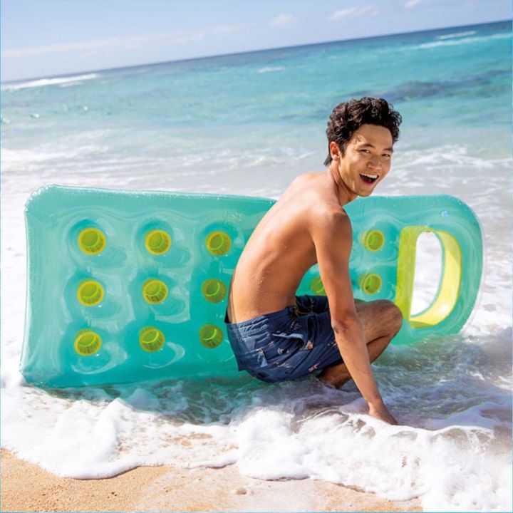 Stock Selangor Intex 59895 18-Pocket Suntanner Float Bed Swimming Pool ...