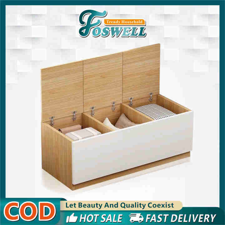 FOSWELL Bay Window Cabinet Floor-standing Storage Cabinet Balcony ...