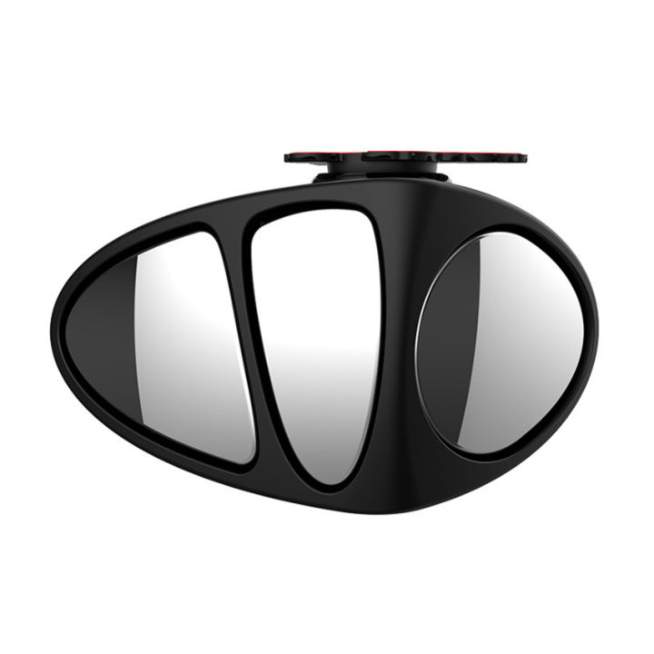 1 Pcs 3 in 1 360 Degree Rotation Three Sided Blind Spot Mirror ...
