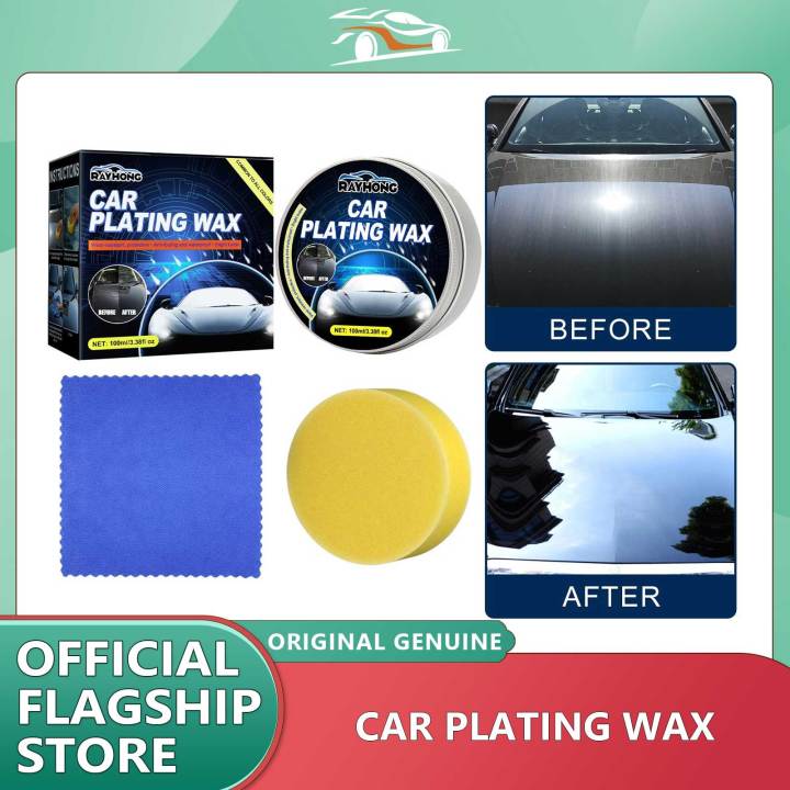 Rayhong Car Wax Crystal Plating Car Coating Wax Glossy Top Coat ...