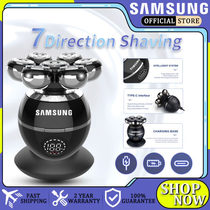 SAMSUNG Wireless Charge Shaver 5 in 1 Electric Shaver for Men 7 ...