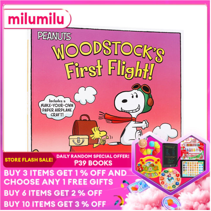 milumilu English Original Peanuts WoodstockS First Flight! Peanut ...