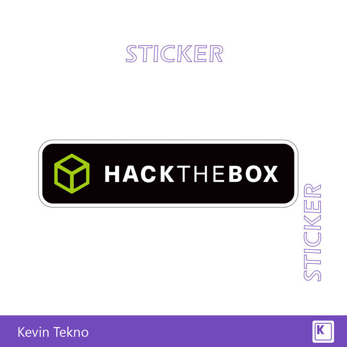 Sticker Hack The Box (Ukuran,Besar) | Lazada Indonesia