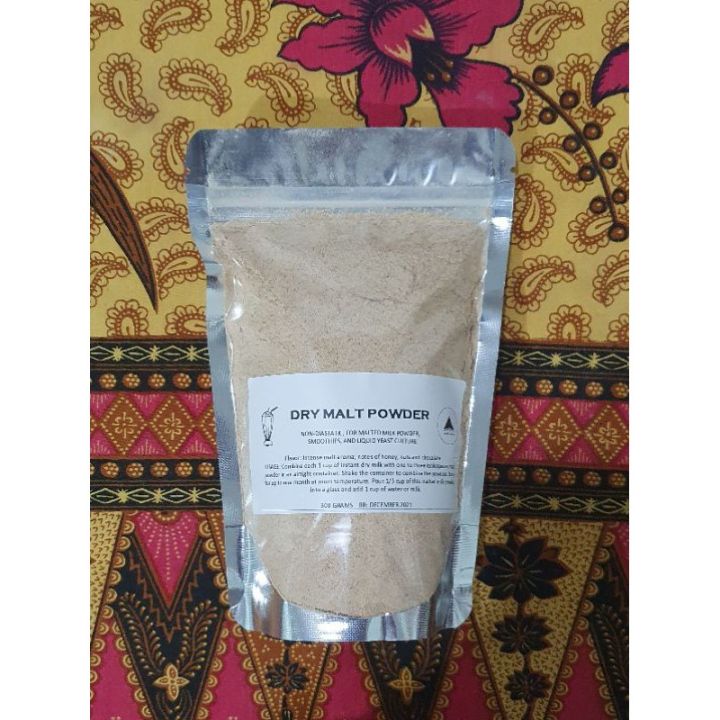 Dry Malt Powder, 300g, Non-Diastatic, for malted milk powder, smoothies ...