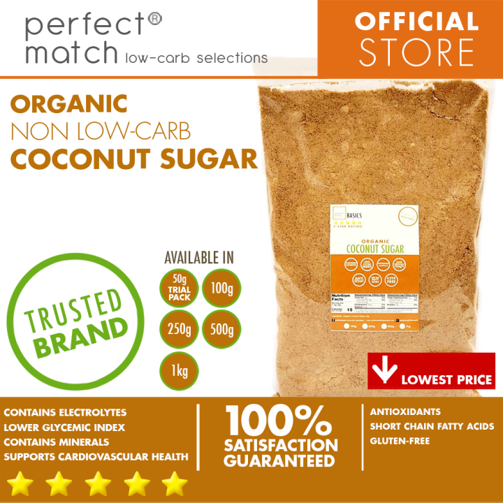 PerfectMatch Low-carb® | Coconut Sugar | Organic | Sweetener ...