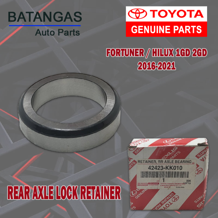 Genuine Rear Axle Lock Retainer Toyota Fortuner & Hilux 1GD 2GD 2016 ...