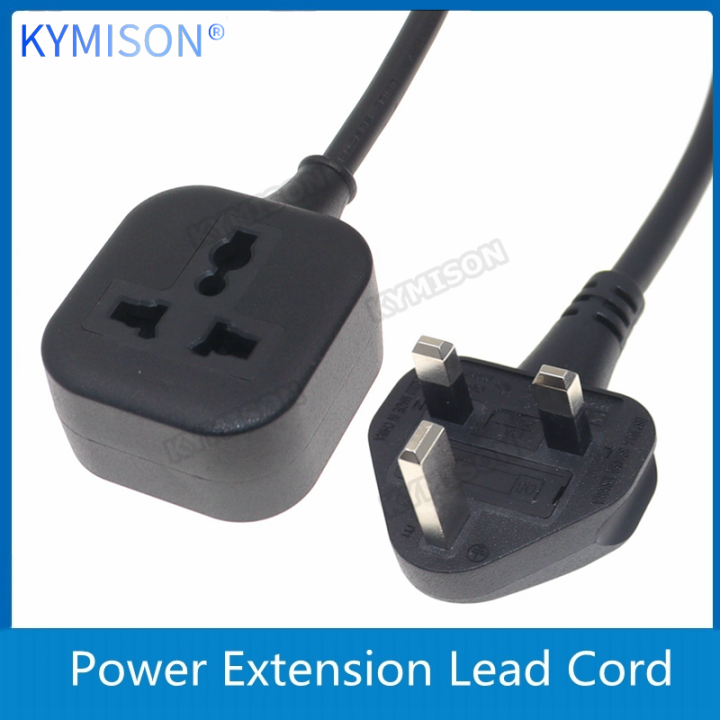Power Male to Female Adapter Extension Cable UK/Sinagapore/Malaysia ...