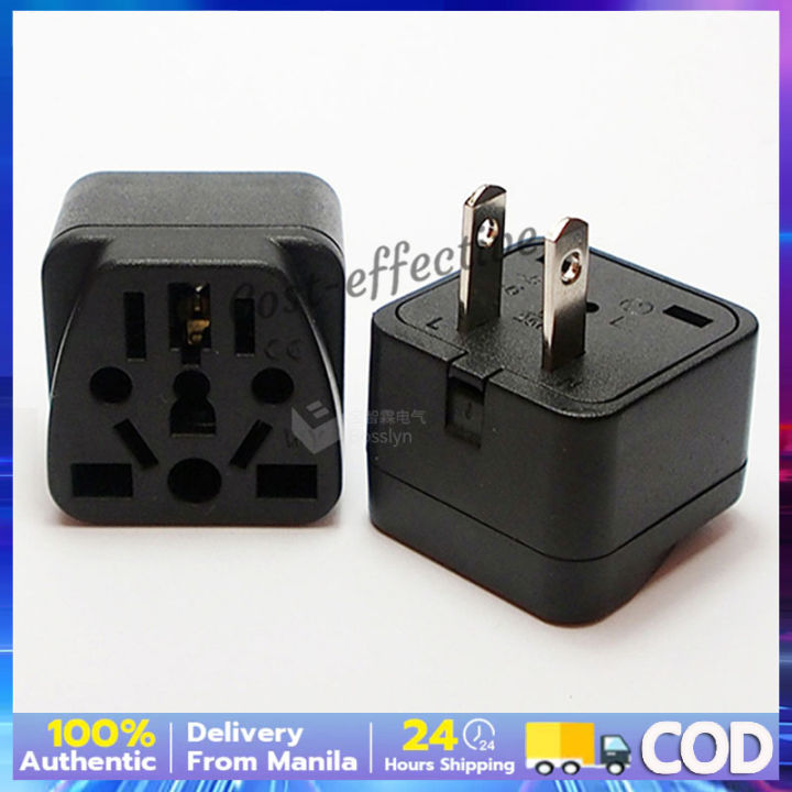 10A/250V New Multifunctional Adaptor Two-pin/Tripod Converter Adapter ...