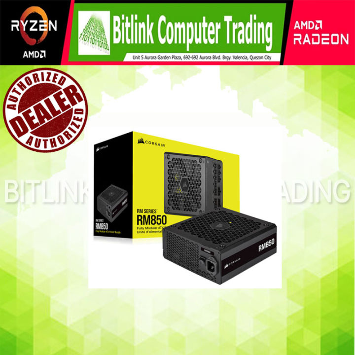 CORSAIR RM Series™ RM850 — 850 Watt 80 PLUS® Gold Certified Fully ...