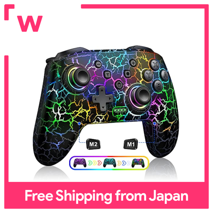 2023 New [Program Edit Function] Compatible with OLED Model 9 Colors RGB Light Switch Controller ...