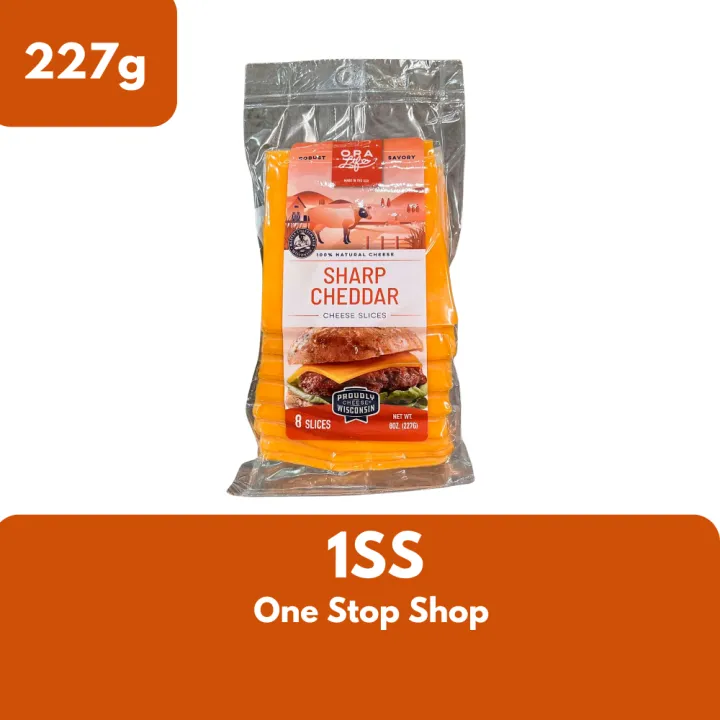 Ora Life Sharp Cheddar Cheese Slices 227g | Lazada PH