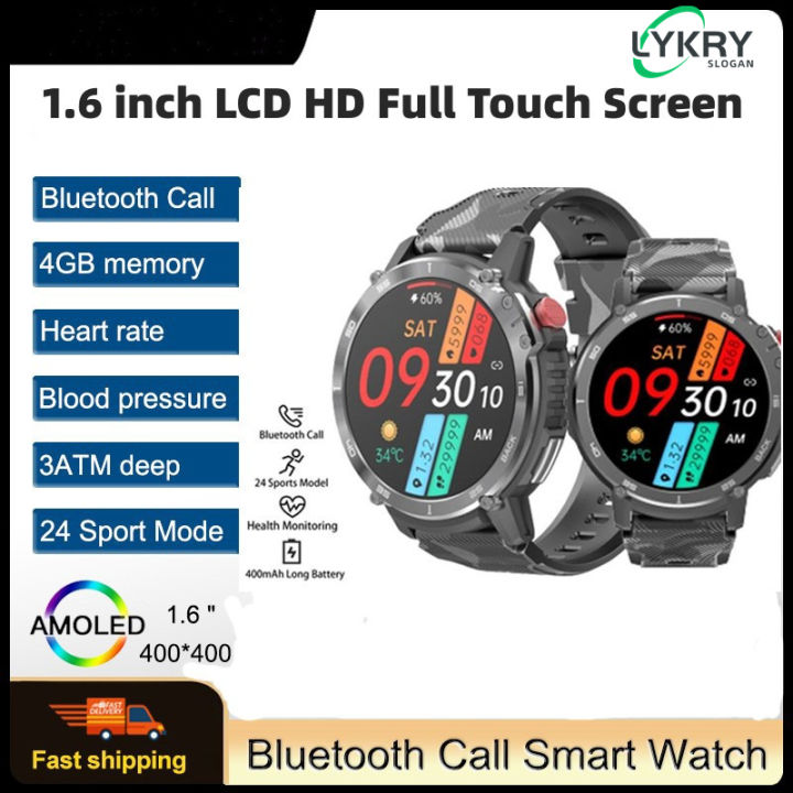 LYKRY【💓Best Picks】2023 NEW Jam Tangan Olahraga untuk Pria IP68 Tahan ...