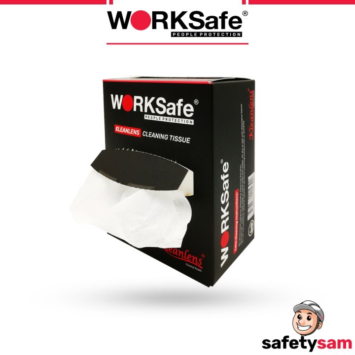 WORKSafe Kleanlens Lens Cleaning Tissue for Safety Glasses & Screens ...