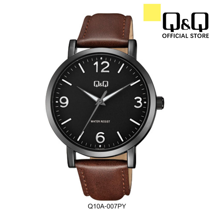 Q&Q Japan by Citizen Men's Leather Analogue Watch Q10A | Lazada