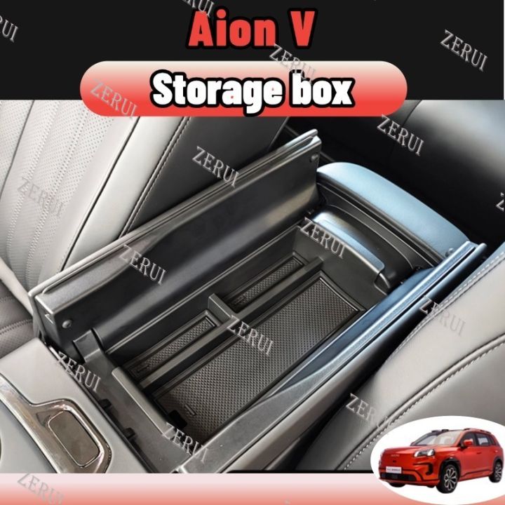 ZR For Aion v Storage Box Car Organizer Accessories Tissue Tray Box ...