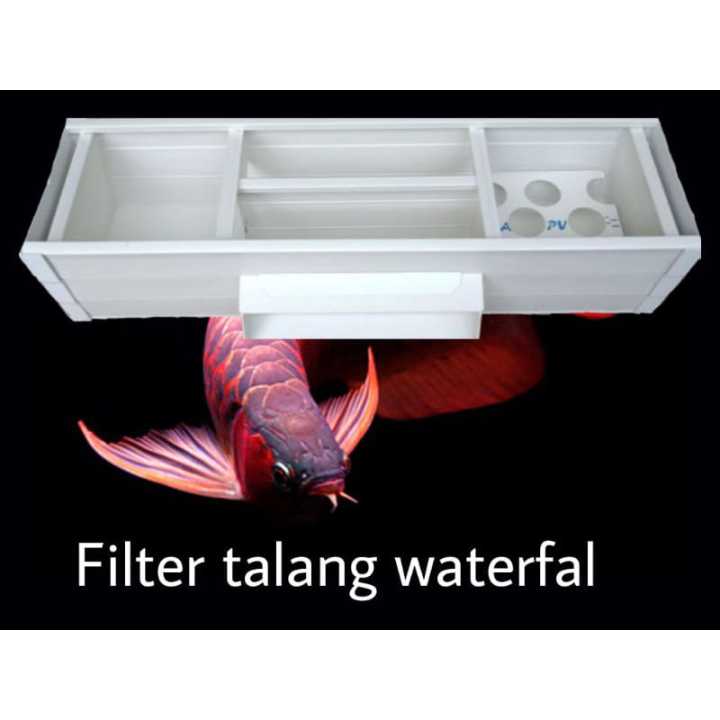 Filter Talang Akuarium Waterfal ukuran 30 cm sampai 100 cm | Lazada ...