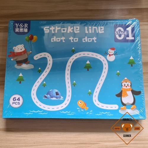 New 2023 Erasable Educational Tracing Work Book for kids: Stroke Line ...