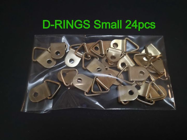 DW D-Rings per pack Small or Big size for hanging DIY wall art frame ...