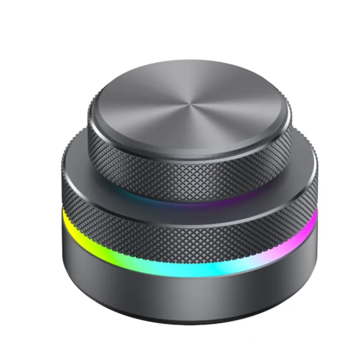 [ben ]Customizable Volume Knob Dual Knob Keyboard with RGB Lights ...