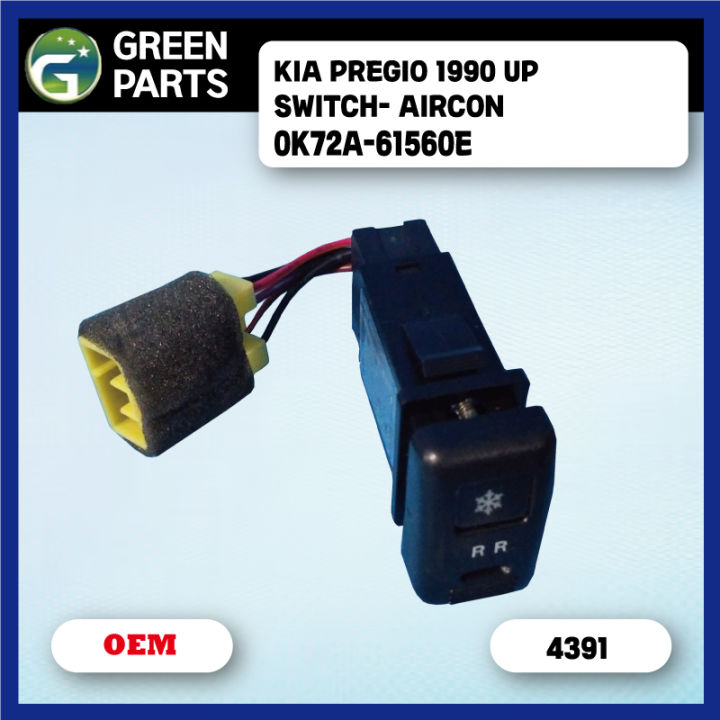 SWITCH- AIRCON REAR SIDE FOR KIA PREGIO (ORIGINAL) MODEL 1990 AND UP ...