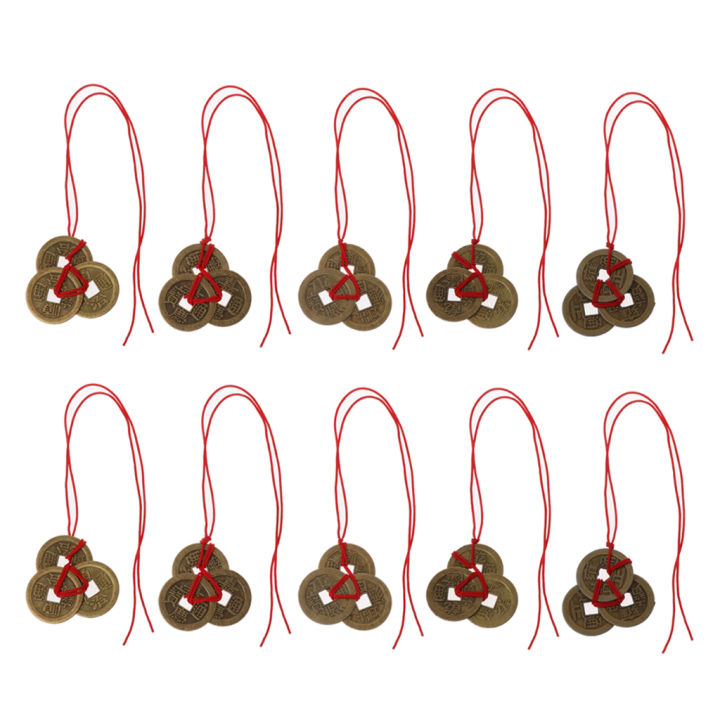 Chinese Old Copper Coin Square Hole Coin Qing Three Emperors Money ...