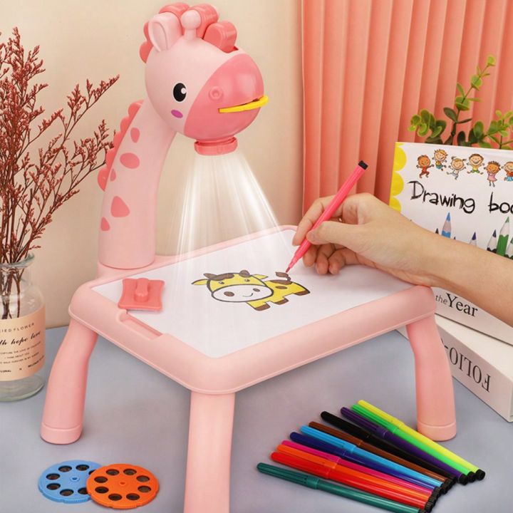 Desk Drawing Projector For Kids Trace And Draw Toy With Light ...