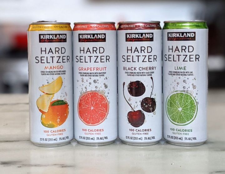 Kirkland Signature Hard Seltzer 4Cans x 355mL | Lazada PH