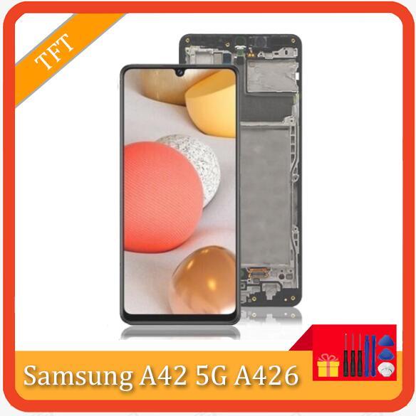 100% Test LCD For Samsung A42 5G LCD display A426B lcd with Touch ...
