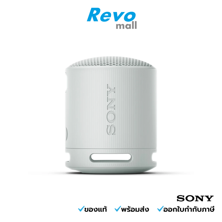 Sony ลำโพงไร้สาย XE100 สีเทา รุ่น SRS-XB100 Grey | Lazada.co.th